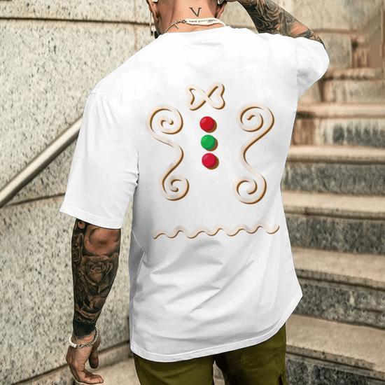 Gingerbread Man Shirt Men