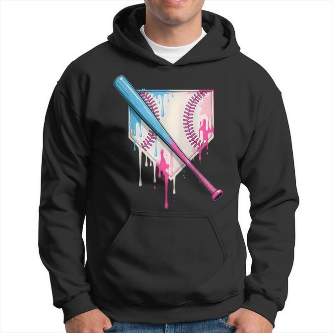 Cool Sport Baseball Home Plate Drip With Sprinkles Drip T-Shirt | Mazezy