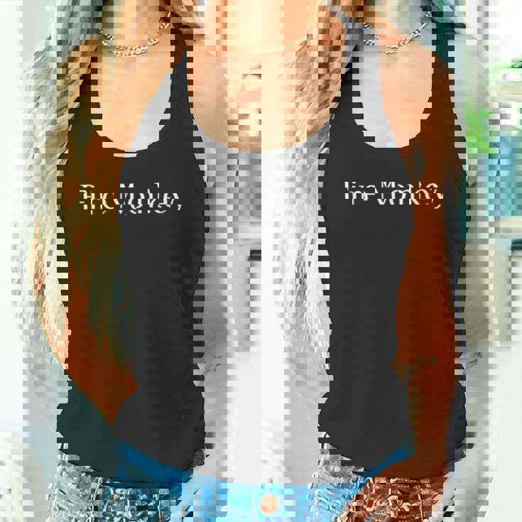 Chinese Zodiac Sign Fire Monkey Tank Top - Monsterry