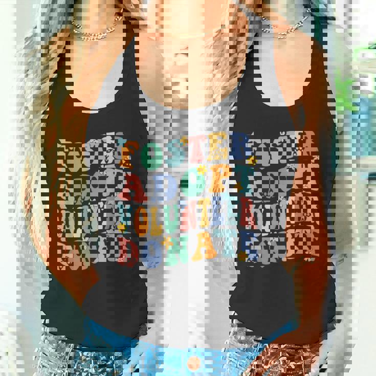 Foster Adopt Volunteer Donate Animal Rescue Shelter Tank Top - Monsterry