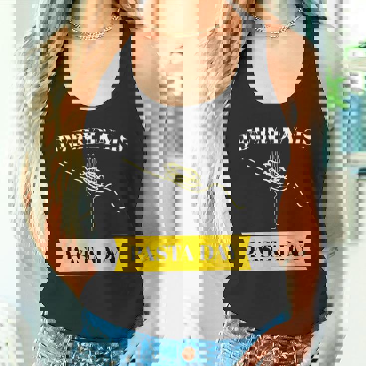 Pasta Day Spaghetti Noodle Italy Bolognese Pasta Lover Tank Top - Monsterry
