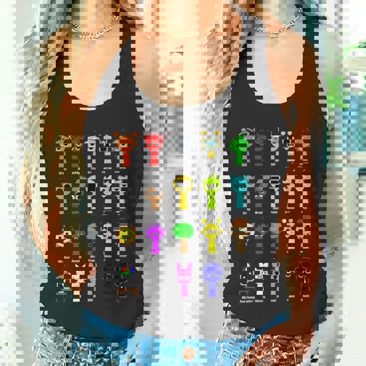 All my Sprunki toys Tank Top - Monsterry