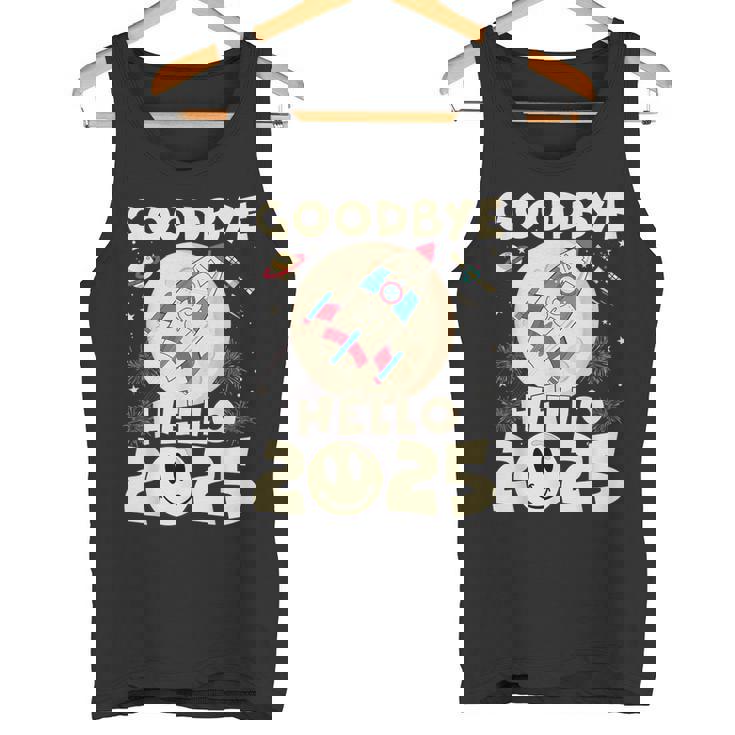 Family Pajamas Goodbye 2024 Hello 2025 Fly Happy New Year Tank Top ...