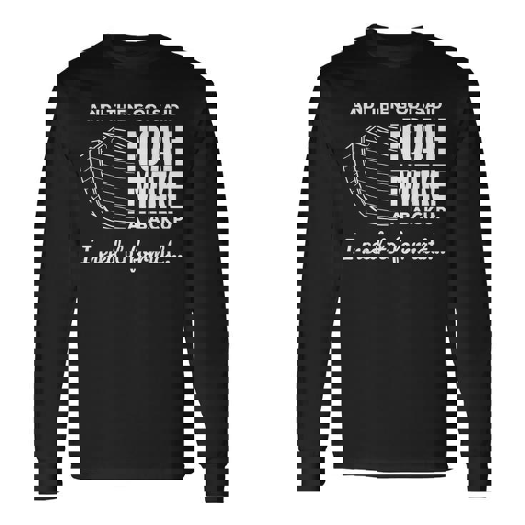 Christian Programmer Data Science Coder Jesus Religious Meme Long Sleeve T-Shirt - Monsterry