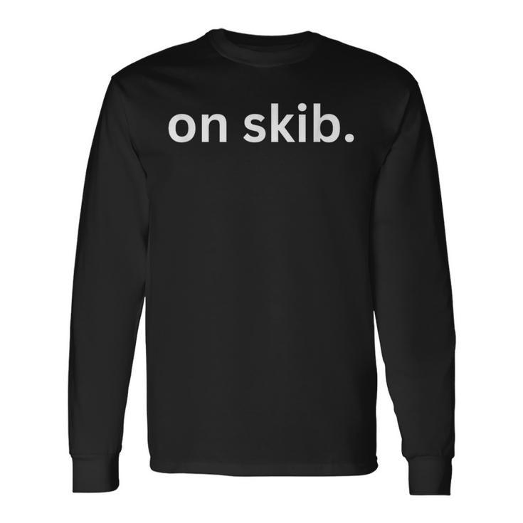 On Skib Vial Brain Rot Gen Z Gen Alpha Slang Sayings T-Shirt - Seseable
