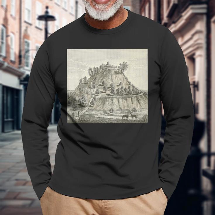 Cahokia Monks Mound Mesoamerica Native Americans Long Sleeve T-Shirt ...