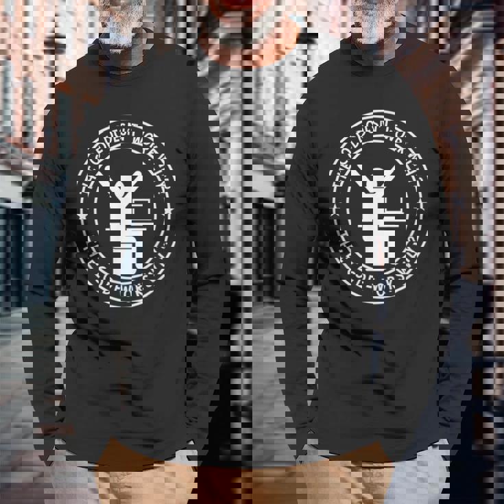 Code Works Why Programmer Meme Long Sleeve T-Shirt - Monsterry