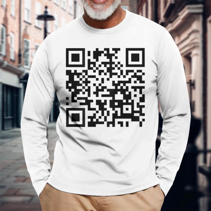 Qr President Trump 4547 Dancing Dance Moves Maga Long Sleeve T-Shirt ...