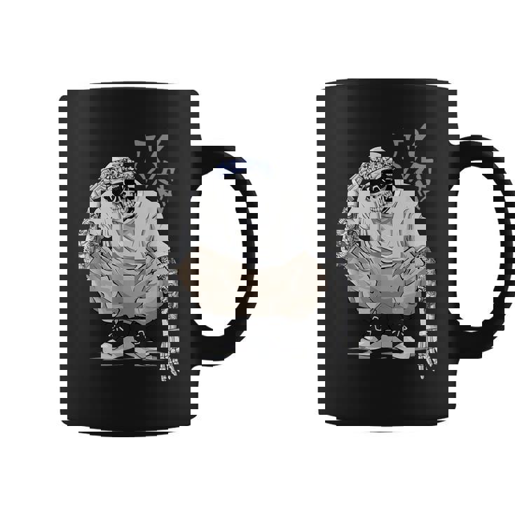 Cholo Chicano Tattoo Cool Mexican Gangster Skeleton Mexico Coffee Mug ...