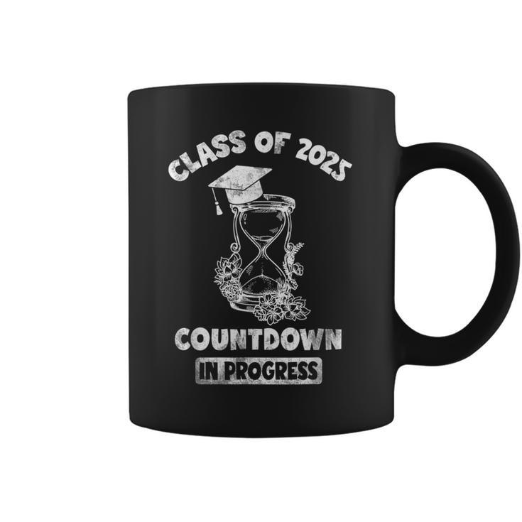 Class Of 2025 Senior Countdown To Graduation Graphic Print Coffee Mug ...