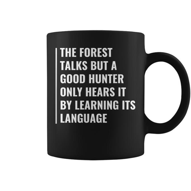 Forest Talks And Hunters Learn Its Language Forest Quote Graphic Print ...