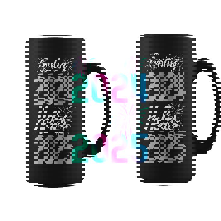 Goodbye 2024 Hello 2025 Happy New Year 2025 Fireworks Sweatshirt ...