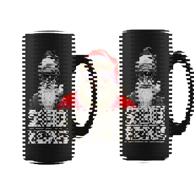 Skibidi Rizzmas Christmas Rizz Santa Claus Charisma Kid Xmas Coffee Mug | Mazezy