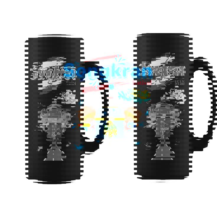 Songkran Thailand Thai Water Festival & Tuk Tuk Graphic Print Coffee ...