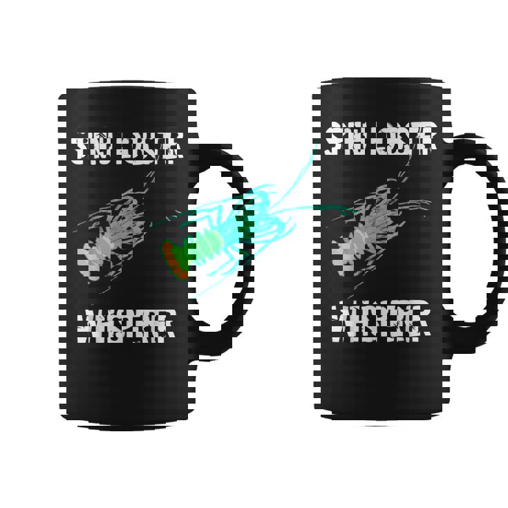 Spiny Lobster Whisperer Crustacean Lobstering Seafood Mudbug Graphic ...