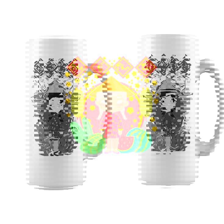 Tet Vietnamese Lunar Calendar 2025 Nhu Y Phat Tai Girls Graphic Print ...