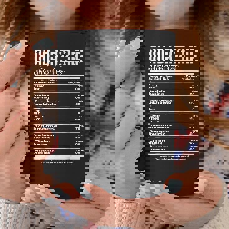 Ohio Rizzler Nutrition Facts Meme Rizz Internet Memes Gen Z Coffee Mug ...