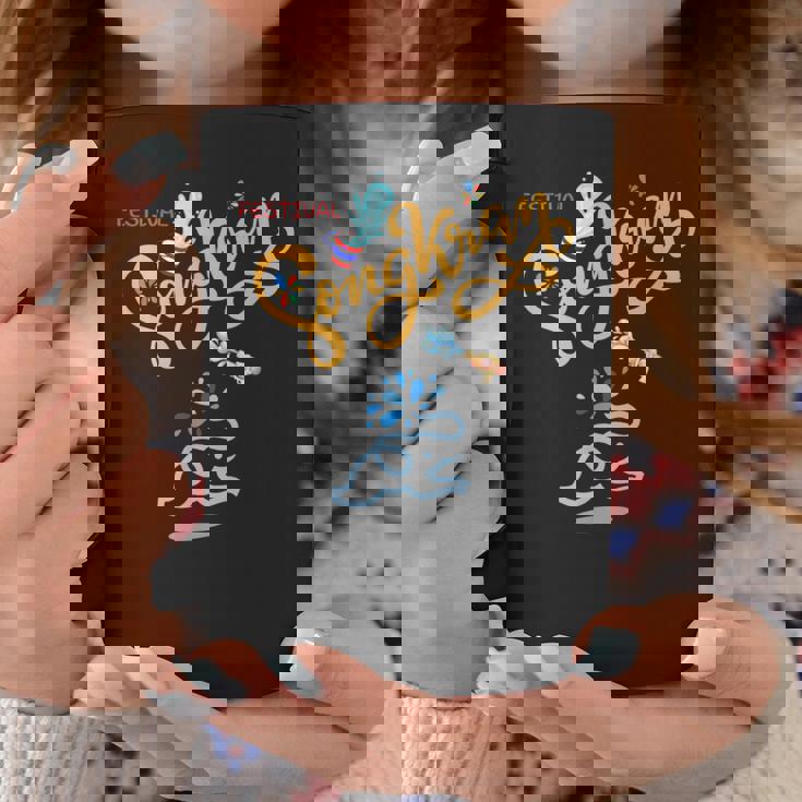 Songkran Thailand Thai Water Festival And Culture Graphic Print Coffee ...