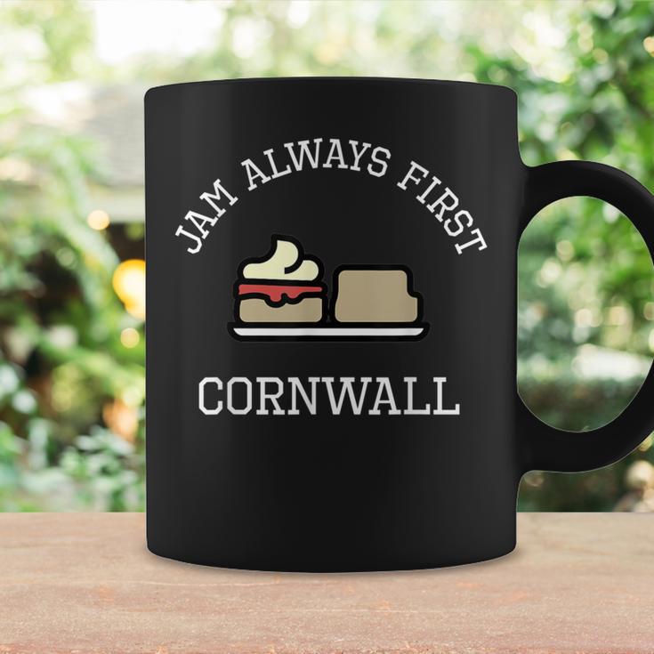 Cornwall Jam Always First Cornish Scone Jam And Cream Graphic Print ...