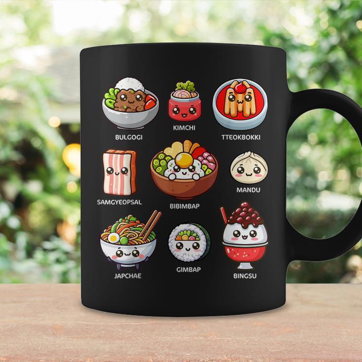 Cute Korean Food Bulgogi Bibimbap Korea Lover Kawaii Coffee Mug ...
