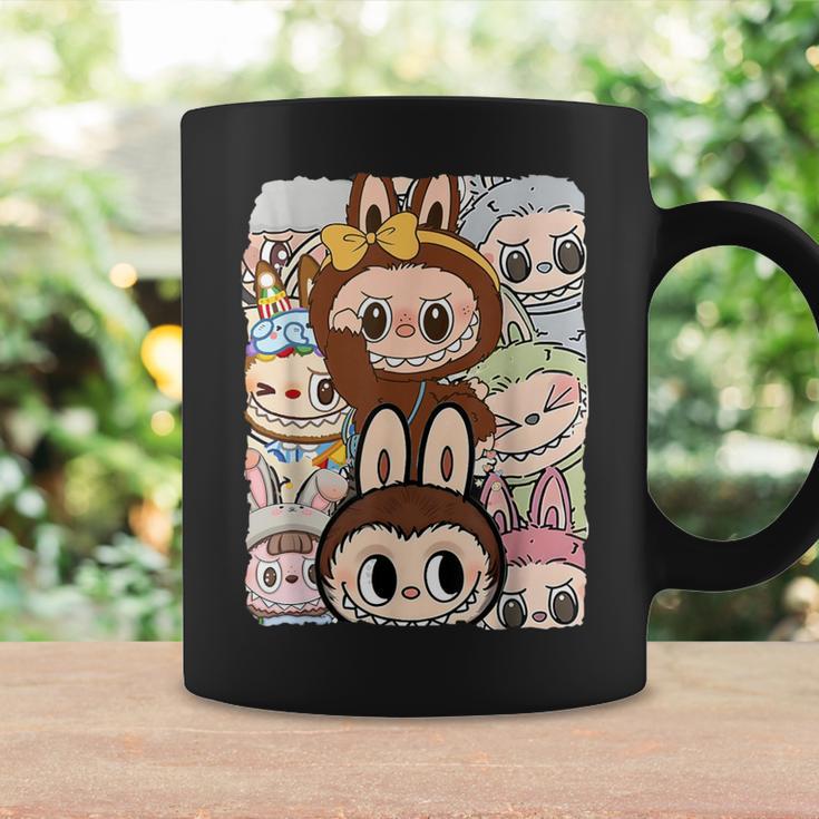 Labubu Cute Labubu The Monsters Pink Christmas Coffee Mug - Seseable
