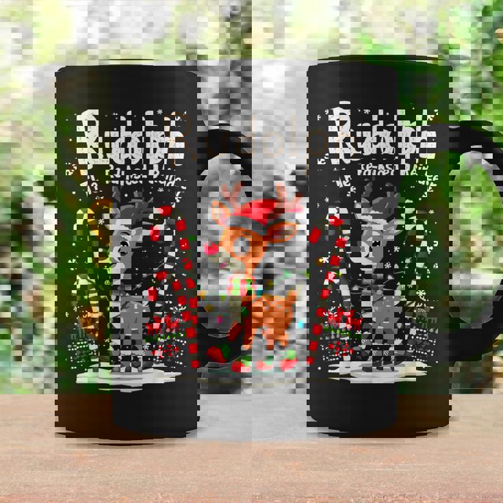 Rudolph The Red Nosed Reindeer Cute Matching Xmas Coffee Mug - Thegiftio