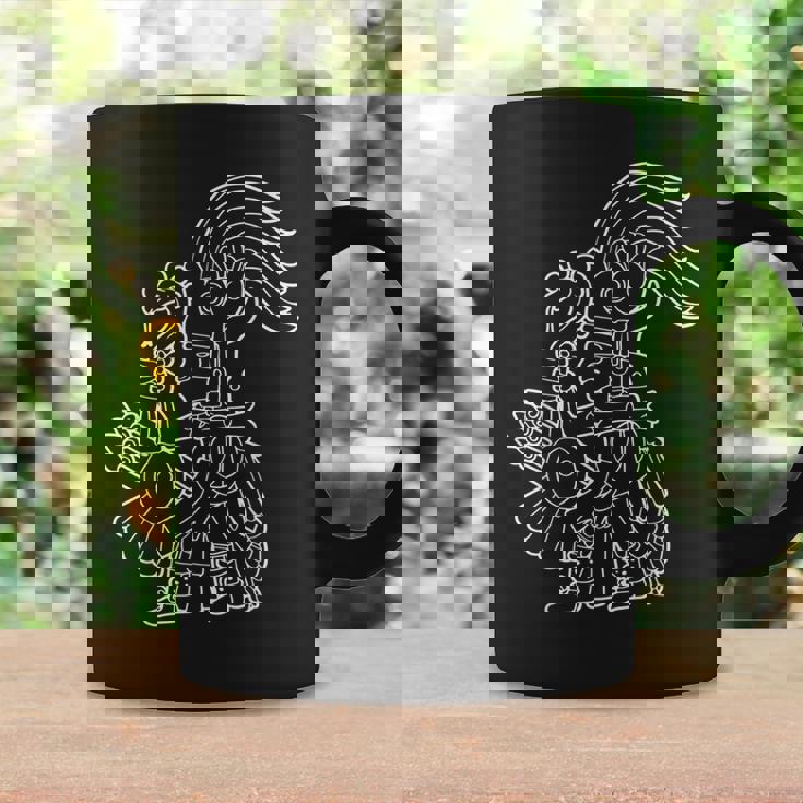 Huitzilopochtli Aztec God Aztec Mythology Mayan Sun War God Graphic ...