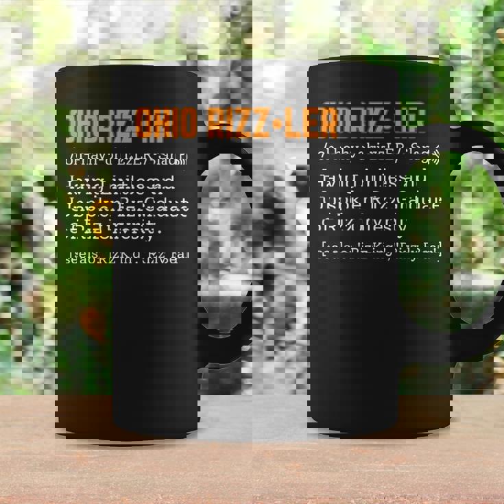 Ohio Rizzler Nutrition Facts Meme Internet Memes Brainrot Coffee Mug ...