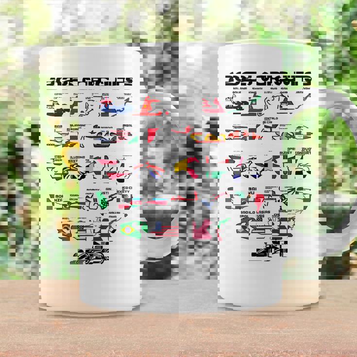 Formula Racing 2025 Circuits Race Car Men's Formula Coffee Mug ...