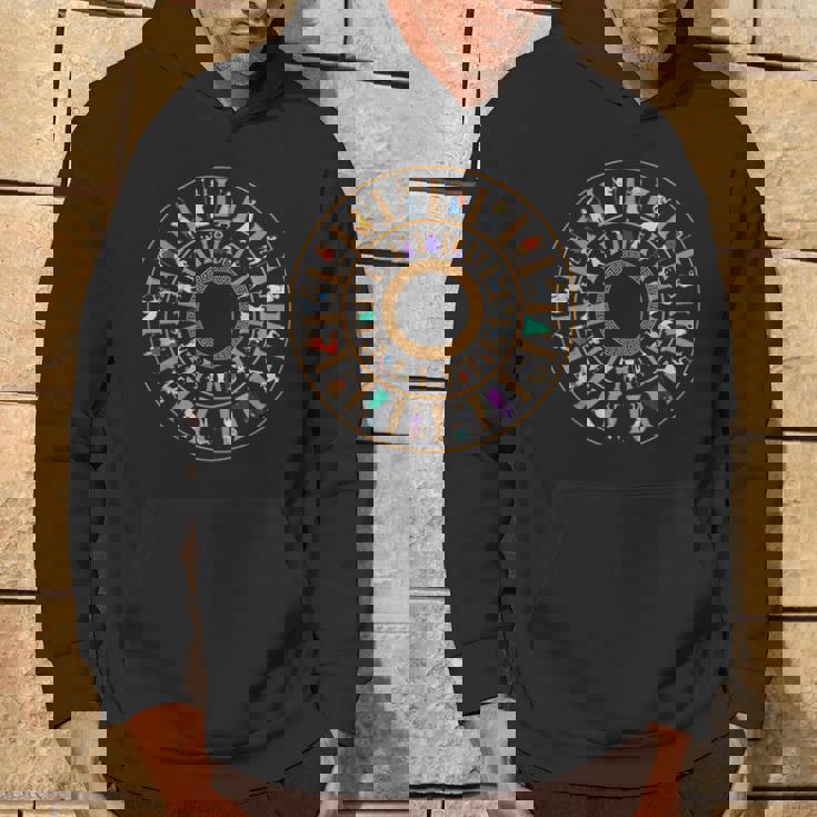 Greek Gods Vortex Ancient Greece Mythology Portal Hoodie - Monsterry