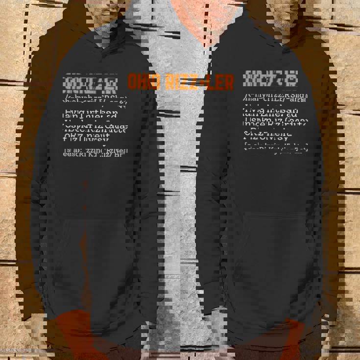 Ohio Rizzler Nutrition Facts Meme Internet Memes Brainrot Hoodie ...
