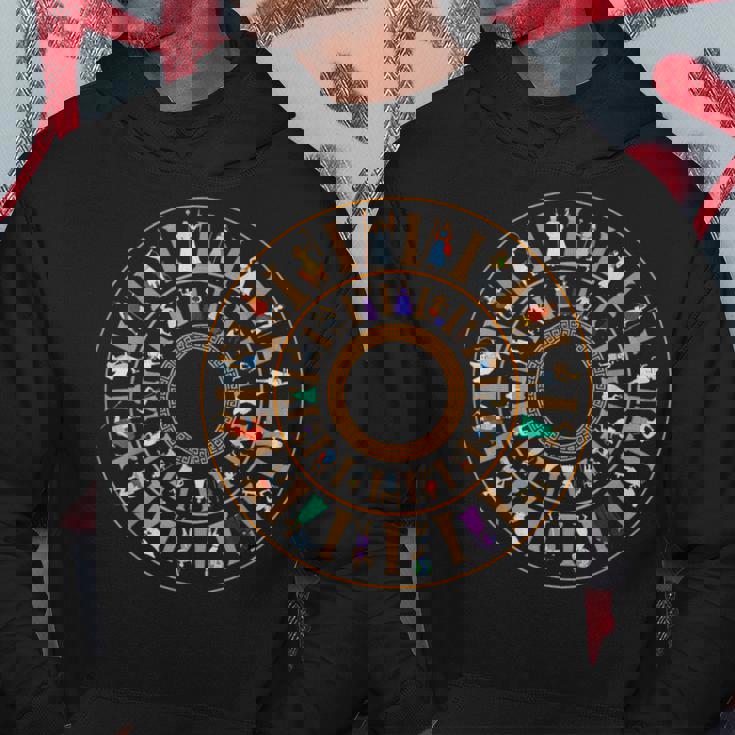 Greek Gods Vortex Ancient Greece Mythology Portal Hoodie - Monsterry