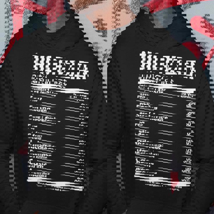 Ohio Rizzler Nutrition Facts Meme Rizz Internet Memes Gen Z Hoodie ...