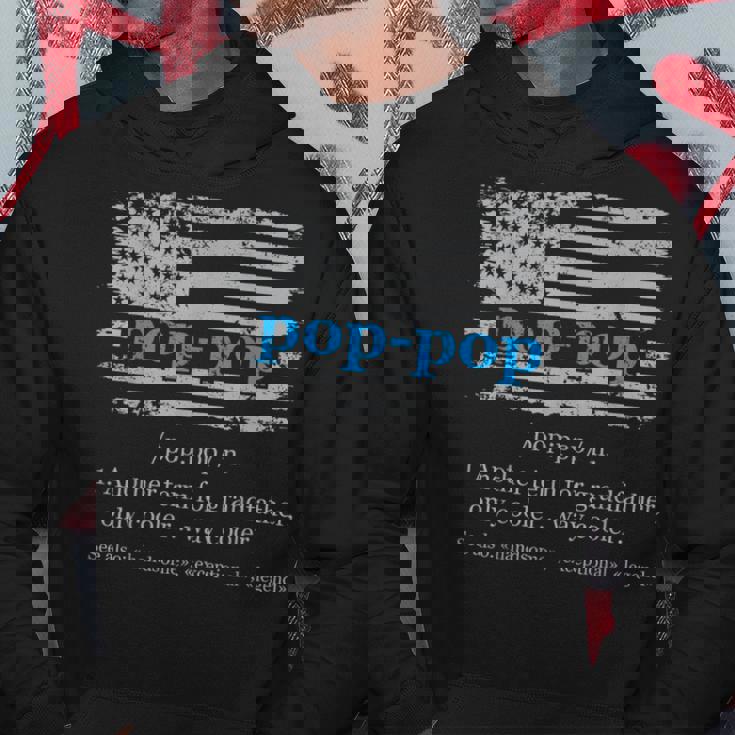 Pop Pop Definition Poppop Dictionary For Grandpa Hoodie - Seseable