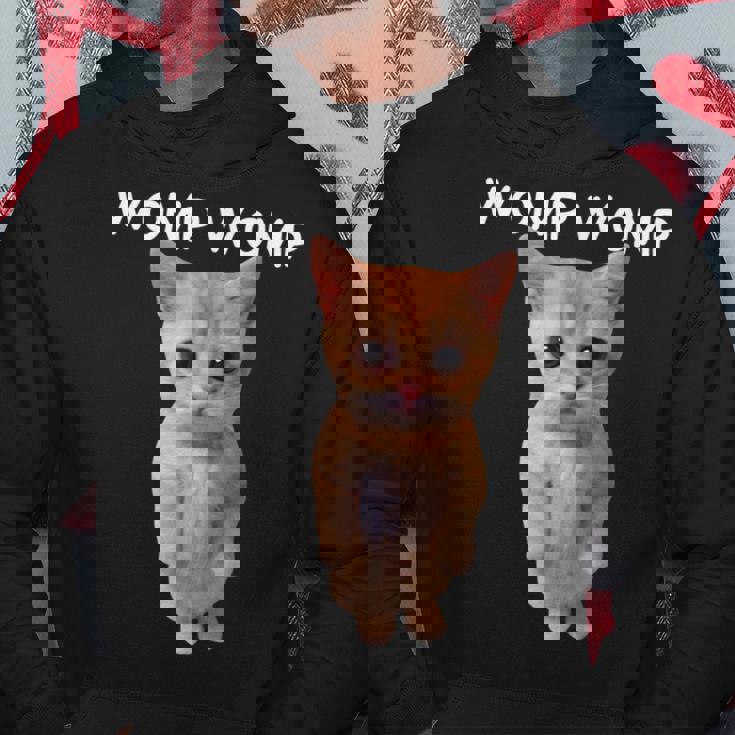 Womp Womp Cat Meme Memes Internet Memes Gen Z Joke Kid Hoodie - Thegiftio