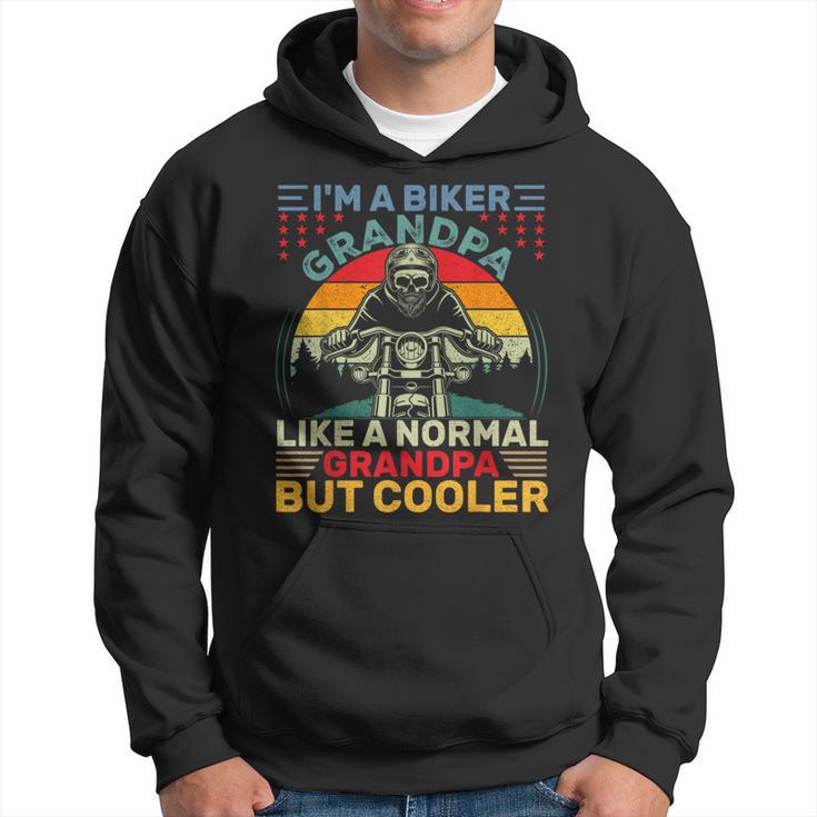 I'm A Biker Grandpa Like A Normal Grandpa But Cooler Biker Men's T ...