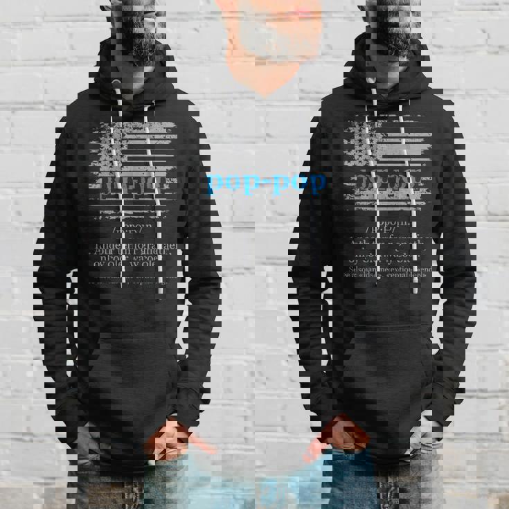 Pop Pop Definition Poppop Dictionary For Grandpa Hoodie - Seseable