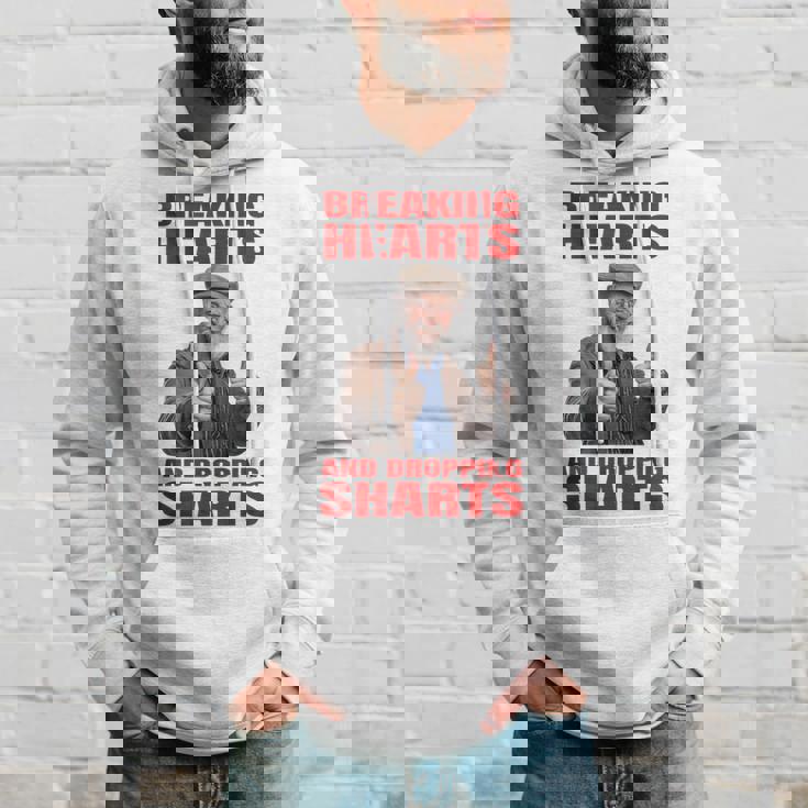 Breaking Hearts Dropping Sharts Sharted Embarrassing Hoodie - Monsterry