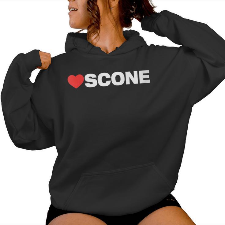 Heart Scone Clean Minimalist Style Your Favorite Love Women's Hoodie ...