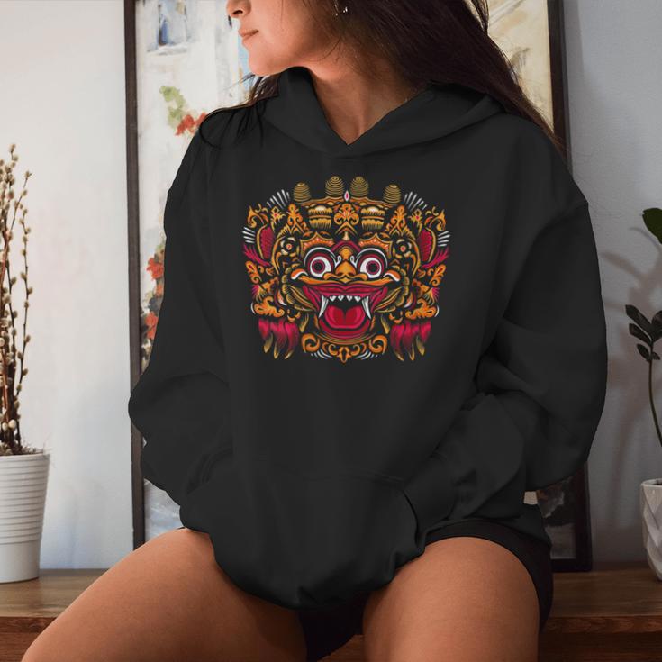Traditional Bali Mask Indonesian Lion Barong Animism Travel Women's ...