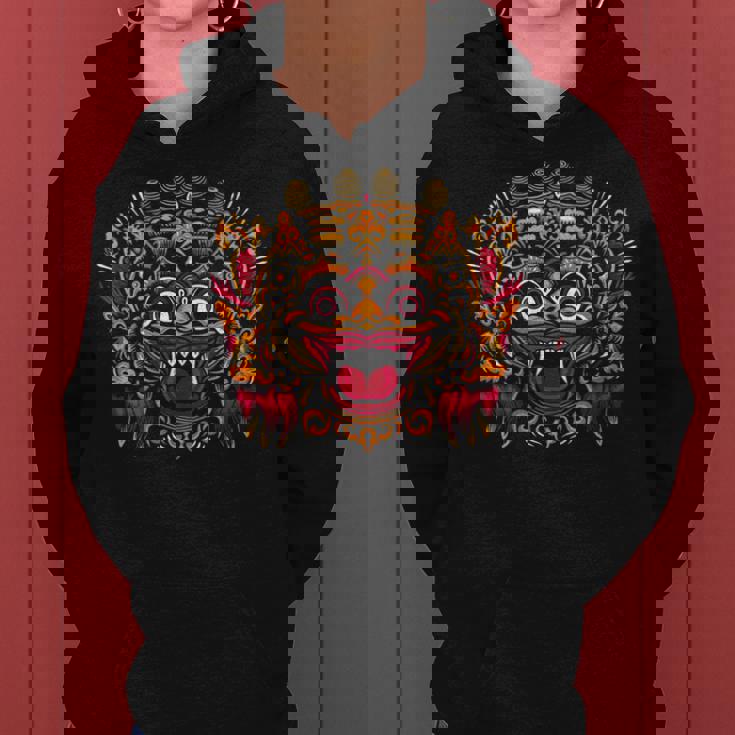 Traditional Bali Mask Indonesian Lion Barong Animism Travel Women's ...