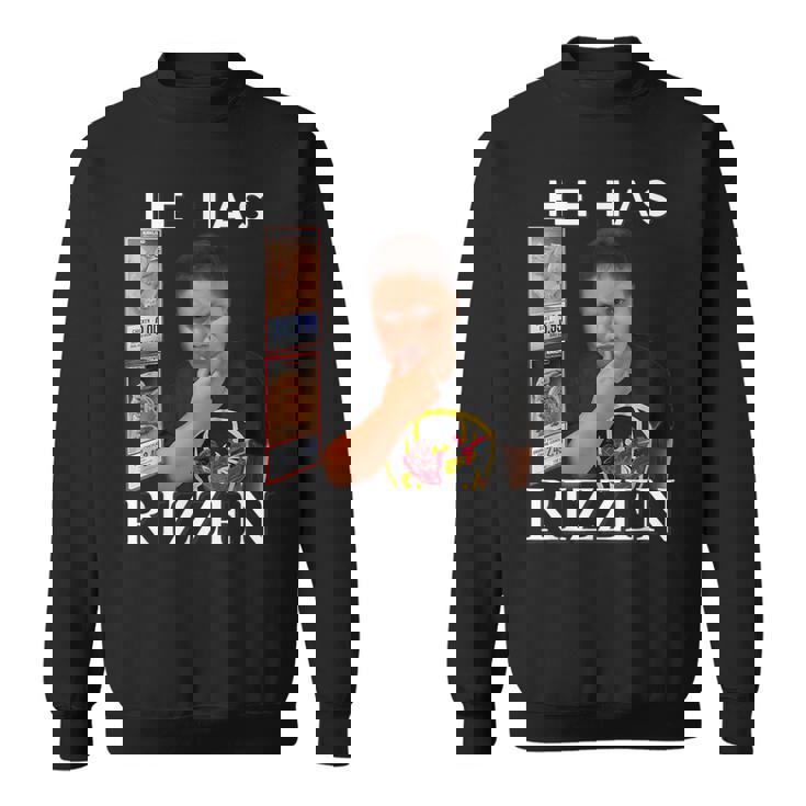 Rizzler Costcos Guys He Has Rizzen Bring The Boom Meme Sweatshirt ...