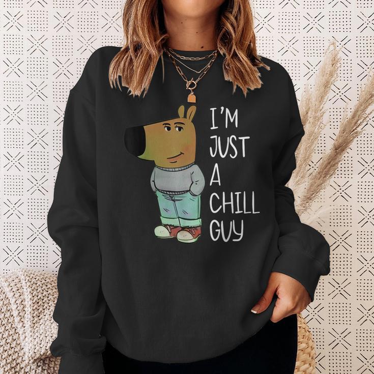 I'm Just A Chill Guy Meme Sweatshirt | Mazezy