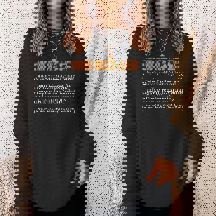 Ohio Rizzler Nutrition Facts Meme Internet Memes Brainrot Sweatshirt ...