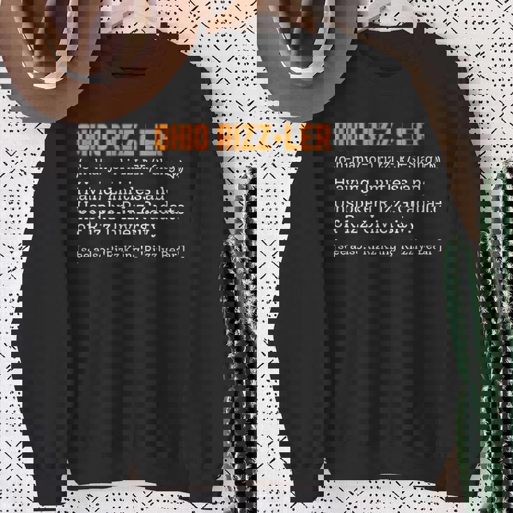 Ohio Rizzler Nutrition Facts Meme Internet Memes Brainrot Sweatshirt ...