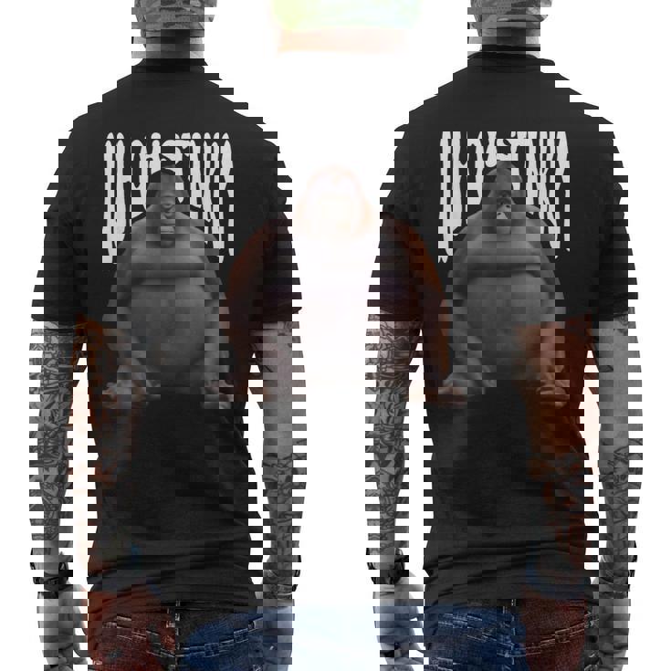 Monkey Uh Oh Stinky Poop Dank Memes Le Monke Orangutan Men's T-shirt ...