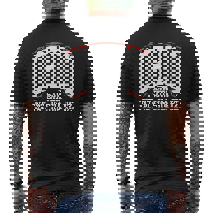 Ohio Skibidi Gyatt Sigma Rizz Meme Vintage Birthday Men's T-shirt Back ...