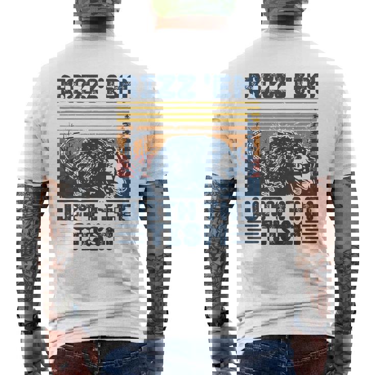 Rizz Em With The Tism Rizzler Joke Meme Rizzling Opossum Pun Men's T ...