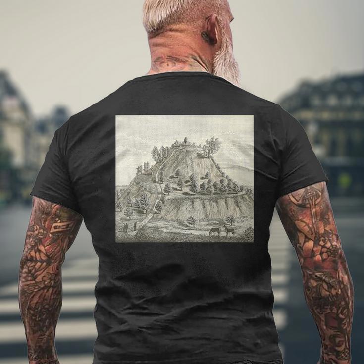 Cahokia Monks Mound Mesoamerica Native Americans Men's Back Print T ...