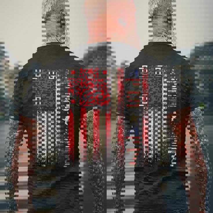 Qr Scan Me President Trump 4547 Trump Dancing Code Men's T-shirt Back ...